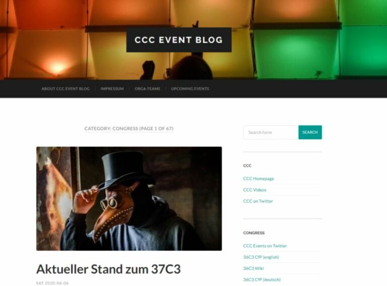 37C3: Tickets für den Chaos Communication Congress – Z E I T U N G
